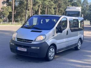 Opel Vivaro 2005 Viļņa, ar dzinēja tilpumu 1.90 L un nobraukumu 277 tūkst. km par 5350 €, foto  vietnē AUTOMOTO.COM.LV