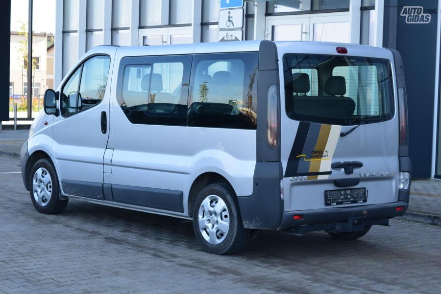 Opel Vivaro 2005 Viļņa, ar dzinēja tilpumu 1.90 L un nobraukumu 278 tūkst. km par 4750 €, foto 4 vietnē AUTOMOTO.COM.LV