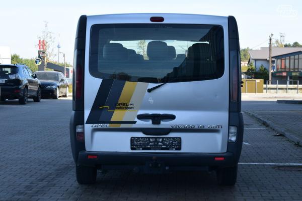 Opel Vivaro 2005 in Vilnius on AUTOMOTO.COM.LV Opel Vivaro 2005 in Vilnius, with an engine capacity of 1.90 L and mileage of 278 thousand km for 4750 €, photo 5 on AUTOMOTO.COM.LV