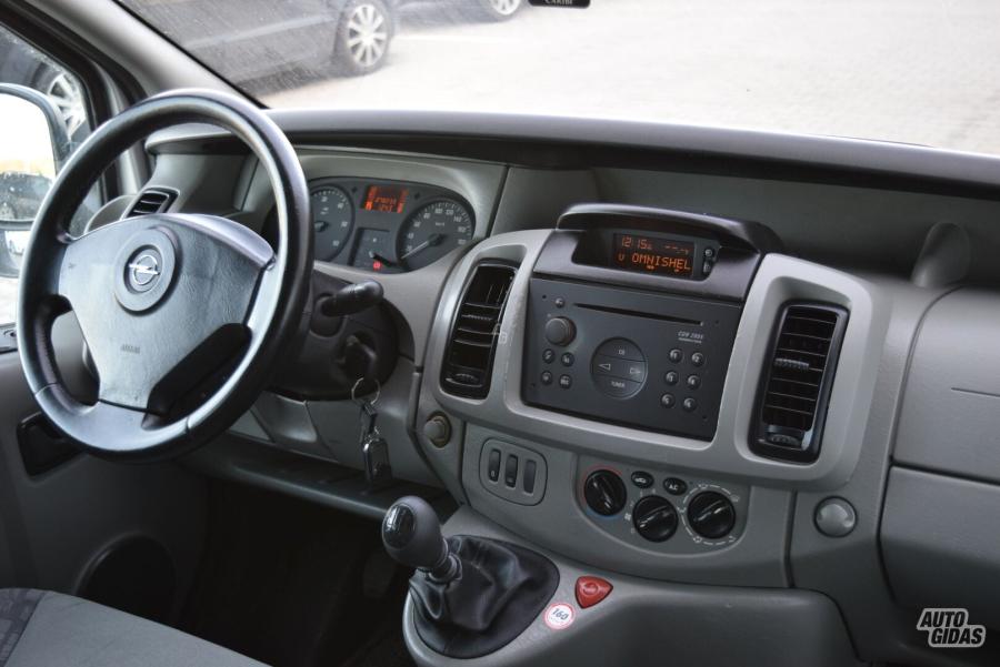 Opel Vivaro 2005 Viļņa, ar dzinēja tilpumu 1.90 L un nobraukumu 278 tūkst. km par 4750 €, foto 11 vietnē AUTOMOTO.COM.LV