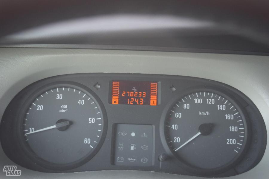 Opel Vivaro 2005 Viļņa, ar dzinēja tilpumu 1.90 L un nobraukumu 278 tūkst. km par 4750 €, foto 14 vietnē AUTOMOTO.COM.LV