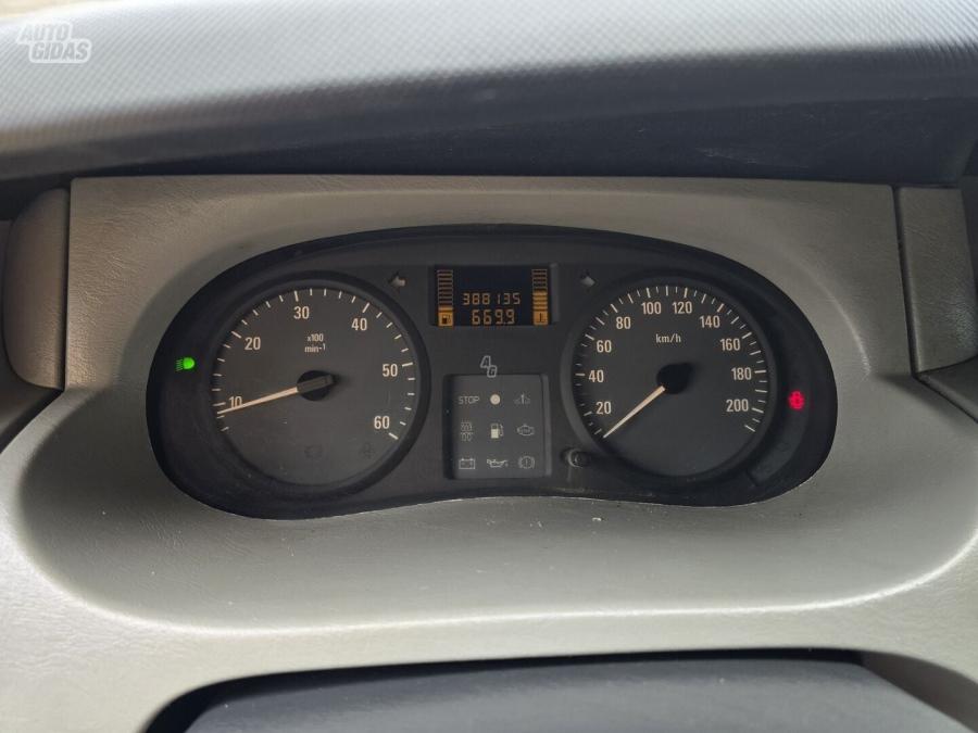 Opel Vivaro 2006 in Radviliskis, with an engine capacity of 1.90 L and mileage of 388 thousand km for 3600 €, photo 15 on AUTOMOTO.COM.LV