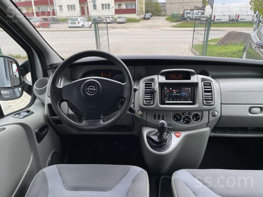 Opel Vivaro 2007 in Talsi, with an engine capacity of 2.00 L and mileage of 337 thousand km for 4800 €, photo 7 on AUTOMOTO.COM.LV