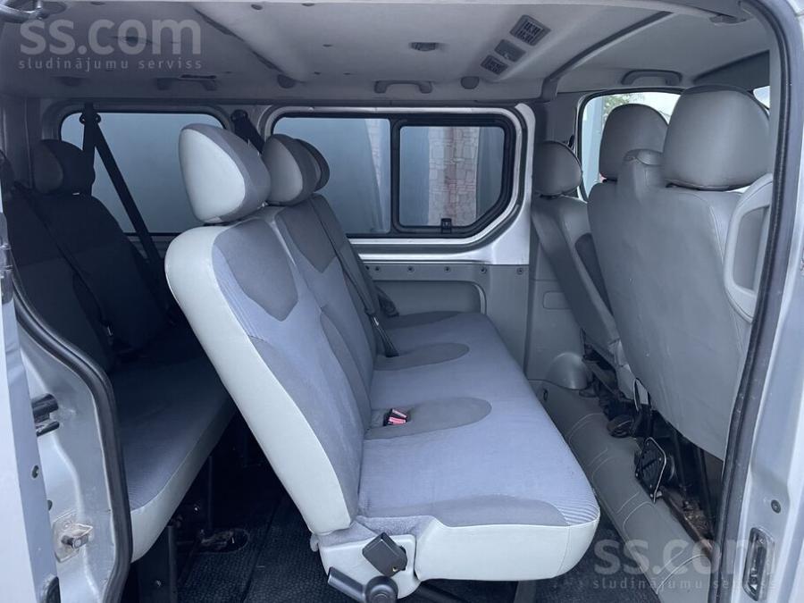 Opel Vivaro 2007 in Talsi, with an engine capacity of 2.00 L and mileage of 348 thousand km for 4990 €, photo 7 on AUTOMOTO.COM.LV