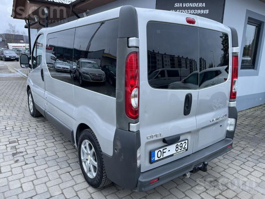 Opel Vivaro 2007 in Talsi, with an engine capacity of 2.00 L and mileage of 348 thousand km for 4990 €, photo 20 on AUTOMOTO.COM.LV