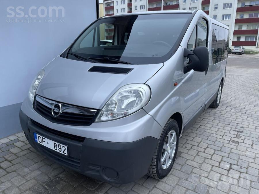 Opel Vivaro 2007 in Talsi, with an engine capacity of 2.00 L and mileage of 348 thousand km for 4990 €, photo 22 on AUTOMOTO.COM.LV