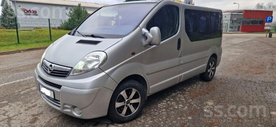 Opel Vivaro 2008 Rīga, ar dzinēja tilpumu 2.00 L un nobraukumu 245 tūkst. km par 6999 €, foto 1 vietnē AUTOMOTO.COM.LV