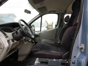Opel Vivaro 2009 in Valka, with an engine capacity of 2.00 L and mileage of 117 thousand km for 6999 €, photo 15 on AUTOMOTO.COM.LV