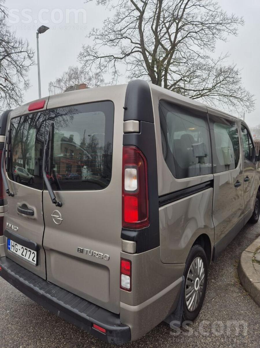 Opel Vivaro 2017 Rīga, ar dzinēja tilpumu 1.60 L un nobraukumu 390 tūkst. km par 8600 €, foto 5 vietnē AUTOMOTO.COM.LV