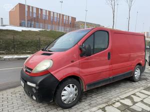 Red Opel Vivaro 2001 in Klaipeda, with an engine capacity of 1.90 L and mileage of 389 thousand km for 1400 €, photo  on AUTOMOTO.COM.LV