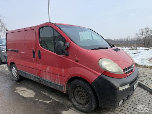 Red Opel Vivaro 2001 in Klaipeda, with an engine capacity of 1.90 L and mileage of 389 thousand km for 1400 €, photo 5 on AUTOMOTO.COM.LV