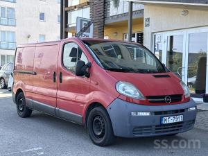 Red Opel Vivaro 2004 in Riga, with an engine capacity of 1.90 L and mileage of 442 thousand km for 2750 €, photo 5 on AUTOMOTO.COM.LV