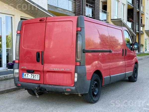 Sarkans Opel Vivaro 2004 Rīga, ar dzinēja tilpumu 1.90 L un nobraukumu 442 tūkst. km par 2750 €, foto 5 vietnē AUTOMOTO.COM.LV
