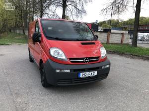Red Opel Vivaro 2005 in Kaunas, with an engine capacity of 1.90 L and mileage of 270 thousand km for 3400 €, photo 4 on AUTOMOTO.COM.LV
