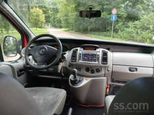 Red Opel Vivaro 2006 in Ogre, with an engine capacity of 1.90 L and mileage of 0 thousand km for 4000 €, photo 14 on AUTOMOTO.COM.LV