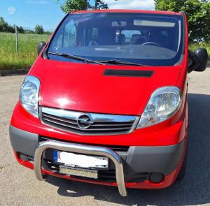 Sarkans Opel Vivaro 2009 Panevēža, ar dzinēja tilpumu 2.50 L un nobraukumu 452 tūkst. km par 5500 €, foto 4 vietnē AUTOMOTO.COM.LV