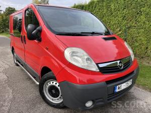 Red Opel Vivaro 2011 in Bauska, with an engine capacity of 2.00 L and mileage of 0 thousand km for 3390 €, photo  on AUTOMOTO.COM.LV