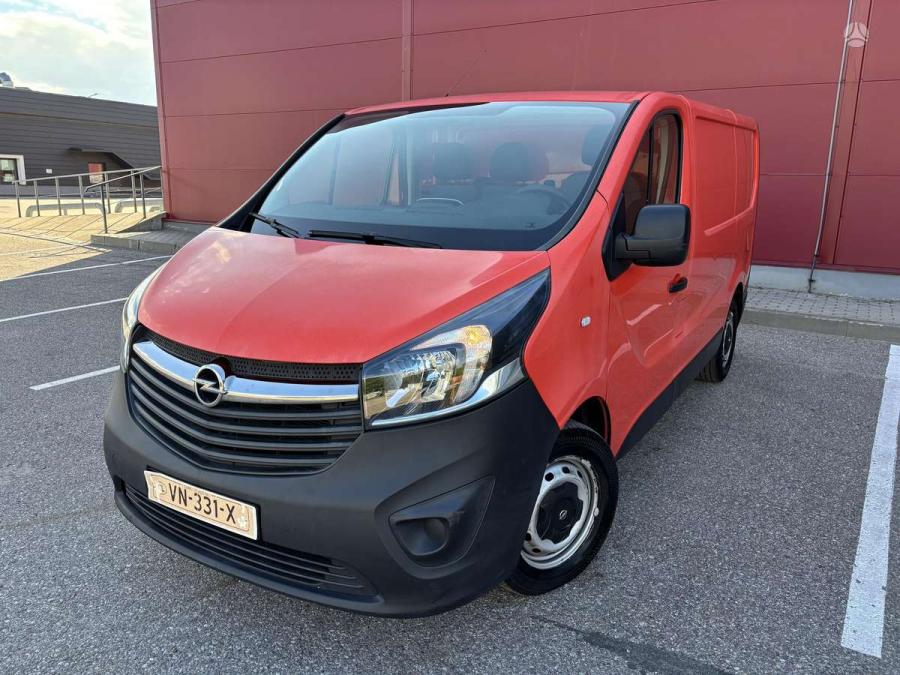 Sarkans Opel Vivaro 2015 Kauņa, ar dzinēja tilpumu 1.60 L un nobraukumu 164 tūkst. km par 5950 €, foto 1 vietnē AUTOMOTO.COM.LV