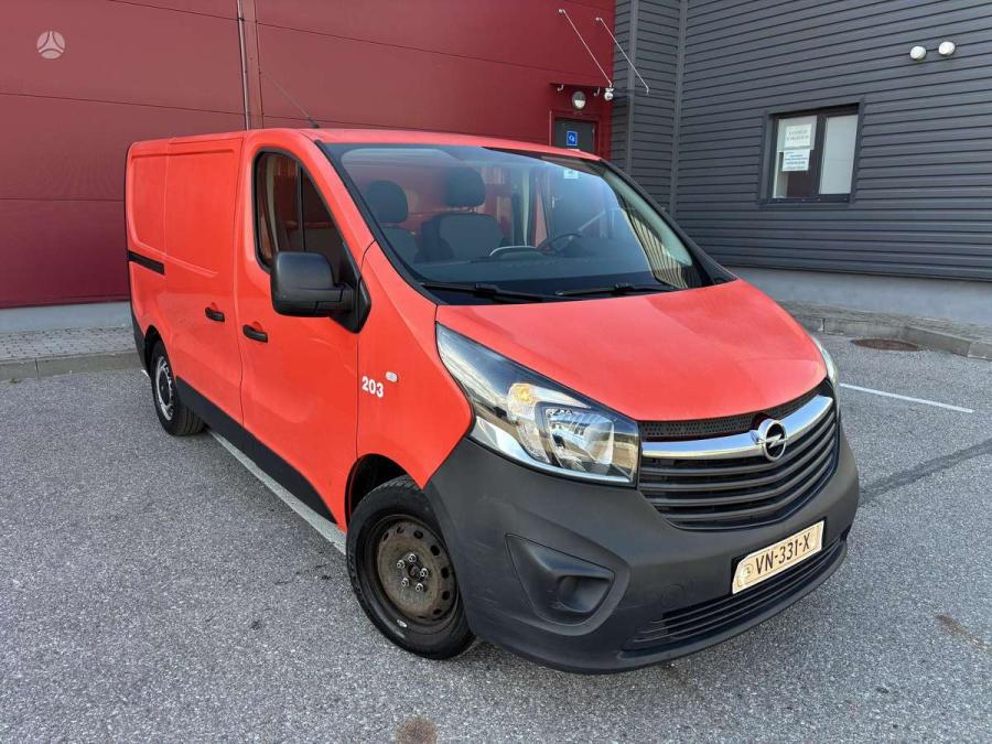 Sarkans Opel Vivaro 2015 Kauņa, ar dzinēja tilpumu 1.60 L un nobraukumu 164 tūkst. km par 5950 €, foto 4 vietnē AUTOMOTO.COM.LV