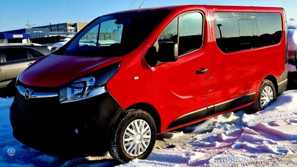 Red Opel Vivaro 2016 in Kretinga, with an engine capacity of 1.60 L and mileage of 189 thousand km for 12950 €, photo 1 on AUTOMOTO.COM.LV