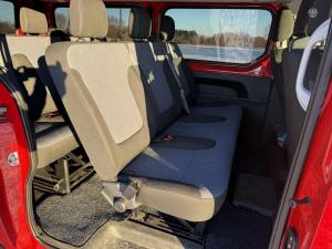 Red Opel Vivaro 2017 in Panevezys, with an engine capacity of 1.60 L and mileage of 175 thousand km for 12500 €, photo 9 on AUTOMOTO.COM.LV