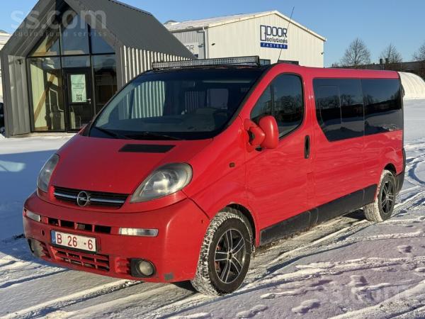 Red Opel Vivaro 2003 in Riga, with an engine capacity of 1.90 L and mileage of 356 thousand km for 2250 €, photo 1 on AUTOMOTO.COM.LV