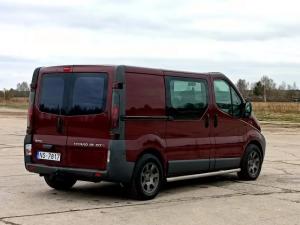 Sarkans Opel Vivaro 2004 Rīga, ar dzinēja tilpumu 1.90 L un nobraukumu 320 tūkst. km par 3500 €, foto 6 vietnē AUTOMOTO.COM.LV