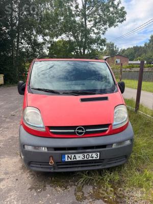 Red Opel Vivaro 2004 in Jurmala, with an engine capacity of 1.90 L and mileage of 300 thousand km for 800 €, photo  on AUTOMOTO.COM.LV