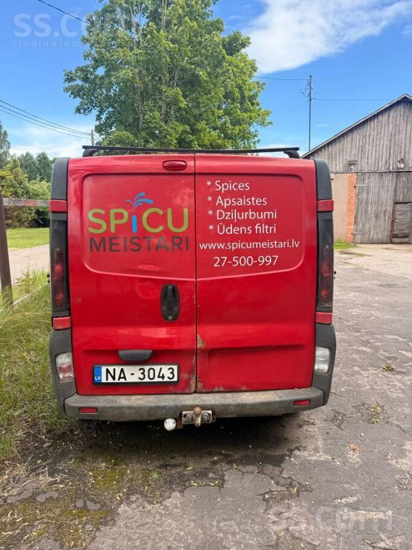 Sarkans Opel Vivaro 2004 Jūrmala, ar dzinēja tilpumu 1.90 L un nobraukumu 300 tūkst. km par 800 €, foto 4 vietnē AUTOMOTO.COM.LV