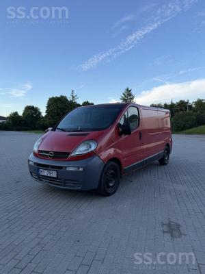 Red Opel Vivaro 2004 in Kuldiga, with an engine capacity of 1.90 L and mileage of 400 thousand km for 2650 €, photo  on AUTOMOTO.COM.LV