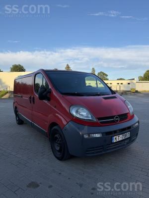 Red Opel Vivaro 2004 in Kuldiga, with an engine capacity of 1.90 L and mileage of 400 thousand km for 2650 €, photo 3 on AUTOMOTO.COM.LV