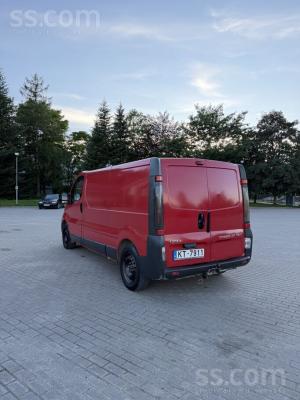 Red Opel Vivaro 2004 in Kuldiga, with an engine capacity of 1.90 L and mileage of 400 thousand km for 2650 €, photo 7 on AUTOMOTO.COM.LV