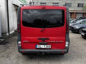 Sarkans Opel Vivaro 2005 Daugavpils, ar dzinēja tilpumu 1.90 L un nobraukumu 0 tūkst. km par 4590 €, foto 6 vietnē AUTOMOTO.COM.LV
