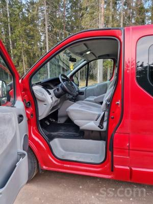 Sarkans Opel Vivaro 2006 Rīga, ar dzinēja tilpumu 2.40 L un nobraukumu 293 tūkst. km par 5000 €, foto 10 vietnē AUTOMOTO.COM.LV