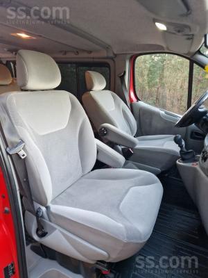 Sarkans Opel Vivaro 2006 Rīga, ar dzinēja tilpumu 2.40 L un nobraukumu 293 tūkst. km par 5000 €, foto 13 vietnē AUTOMOTO.COM.LV