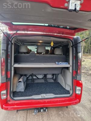 Sarkans Opel Vivaro 2006 Rīga, ar dzinēja tilpumu 2.40 L un nobraukumu 293 tūkst. km par 5000 €, foto 16 vietnē AUTOMOTO.COM.LV