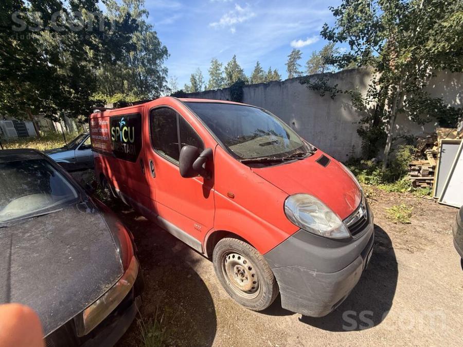 Sarkans Opel Vivaro 2006 Jūrmala, ar dzinēja tilpumu 2.00 L un nobraukumu 264 tūkst. km par 1573 €, foto 1 vietnē AUTOMOTO.COM.LV