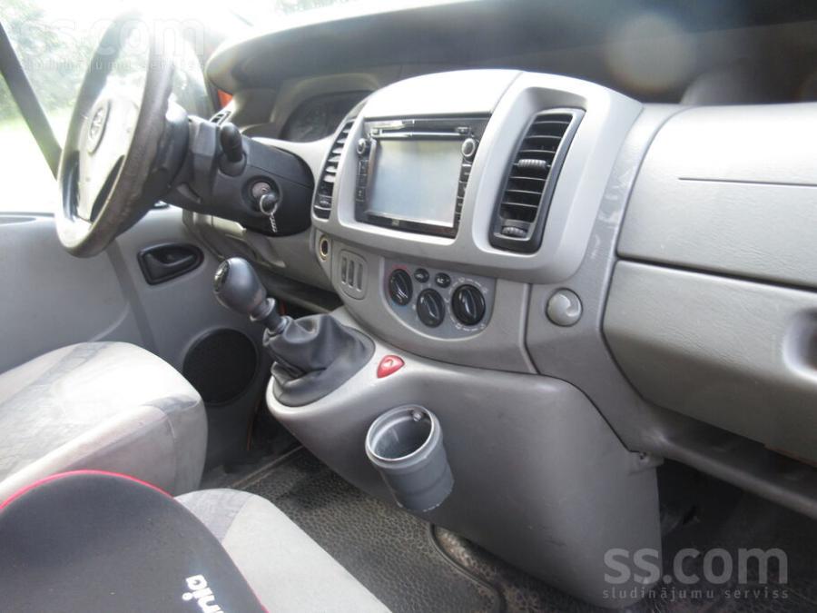 Sarkans Opel Vivaro 2006 Ogre, ar dzinēja tilpumu 2.50 L un nobraukumu 248 tūkst. km par 3500 €, foto 16 vietnē AUTOMOTO.COM.LV
