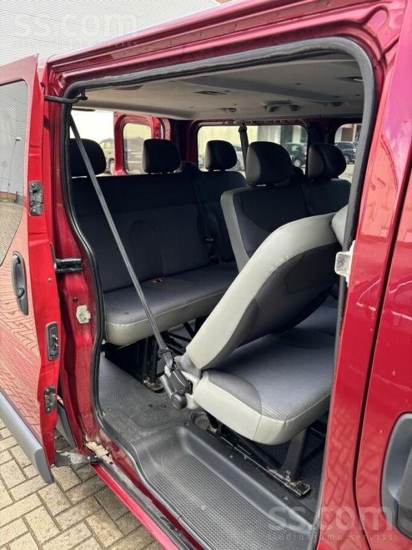 Sarkans Opel Vivaro 2007 Valmiera, ar dzinēja tilpumu 2.50 L un nobraukumu 420 tūkst. km par 5000 €, foto 9 vietnē AUTOMOTO.COM.LV