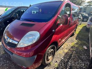 Sarkans Opel Vivaro 2007 Rīga, ar dzinēja tilpumu 2.00 L un nobraukumu 0 tūkst. km par 6500 €, foto  vietnē AUTOMOTO.COM.LV