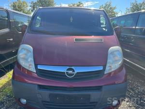 Red Opel Vivaro 2007 in Riga, with an engine capacity of 2.00 L and mileage of 0 thousand km for 6500 €, photo 3 on AUTOMOTO.COM.LV