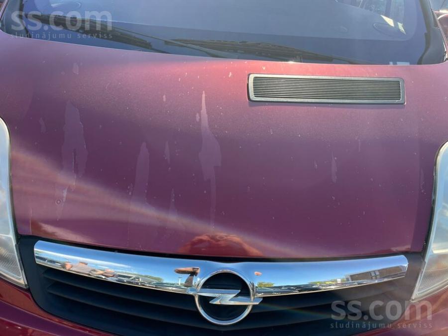 Red Opel Vivaro 2007 in Riga, with an engine capacity of 2.00 L and mileage of 0 thousand km for 6500 €, photo 5 on AUTOMOTO.COM.LV