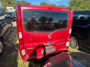 Red Opel Vivaro 2007 in Riga, with an engine capacity of 2.00 L and mileage of 0 thousand km for 6500 €, photo 8 on AUTOMOTO.COM.LV