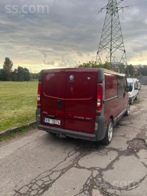 Red Opel Vivaro 2008 in Riga, with an engine capacity of 2.00 L and mileage of 450 thousand km for 4050 €, photo  on AUTOMOTO.COM.LV