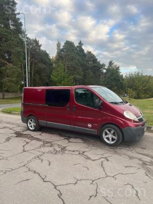 Sarkans Opel Vivaro 2008 Rīga, ar dzinēja tilpumu 2.00 L un nobraukumu 450 tūkst. km par 4050 €, foto 4 vietnē AUTOMOTO.COM.LV