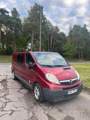 Sarkans Opel Vivaro 2008 Rīga, ar dzinēja tilpumu 2.00 L un nobraukumu 450 tūkst. km par 4050 €, foto 5 vietnē AUTOMOTO.COM.LV