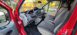 Red Opel Vivaro 2012 in Valmiera, with an engine capacity of 2.00 L and mileage of 233 thousand km for 6200 €, photo 13 on AUTOMOTO.COM.LV
