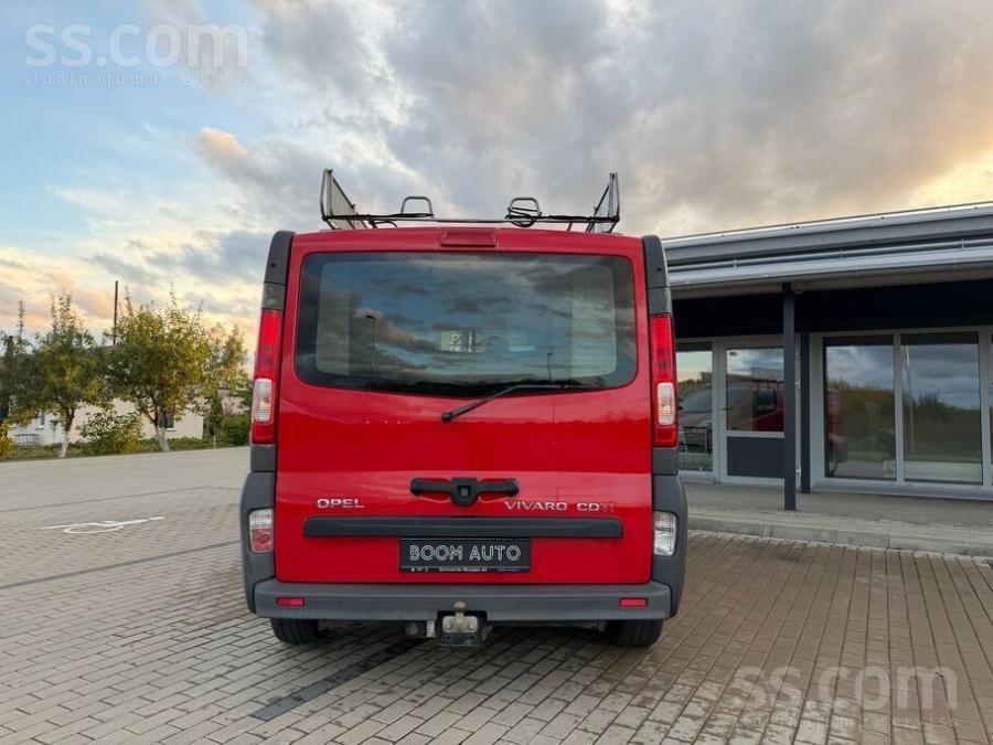 Sarkans Opel Vivaro 2013 Gulbene, ar dzinēja tilpumu 2.00 L un nobraukumu 241 tūkst. km par 5650 €, foto 6 vietnē AUTOMOTO.COM.LV