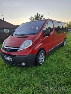 Sarkans Opel Vivaro 2013 Rīga, ar dzinēja tilpumu 2.00 L un nobraukumu 281 tūkst. km par 9578 €, foto 3 vietnē AUTOMOTO.COM.LV