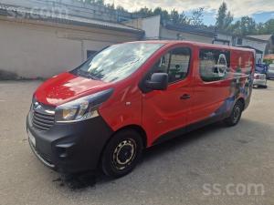 Red Opel Vivaro 2015 in Riga, with an engine capacity of 1.60 L and mileage of 121 thousand km for 10500 €, photo 3 on AUTOMOTO.COM.LV